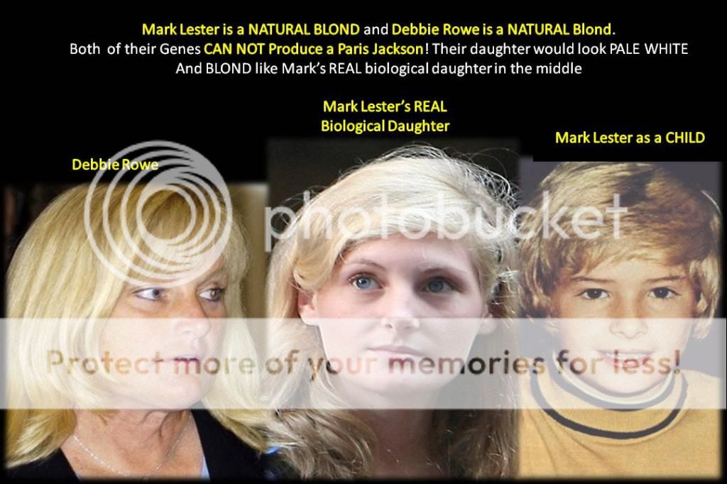 Mark Lester And Debbie Rowe CAN NOT Produce A Paris Jackson!!! Photo by ...